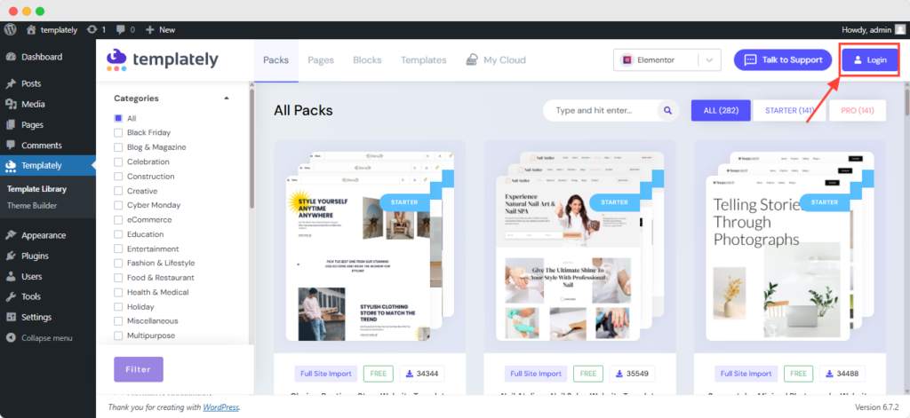 How To Create An Account In Templately? - Templately Documentations