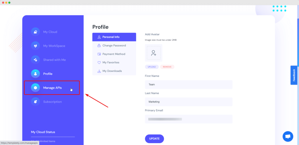 How To Create A New Token In Templately? - Templately Documentations