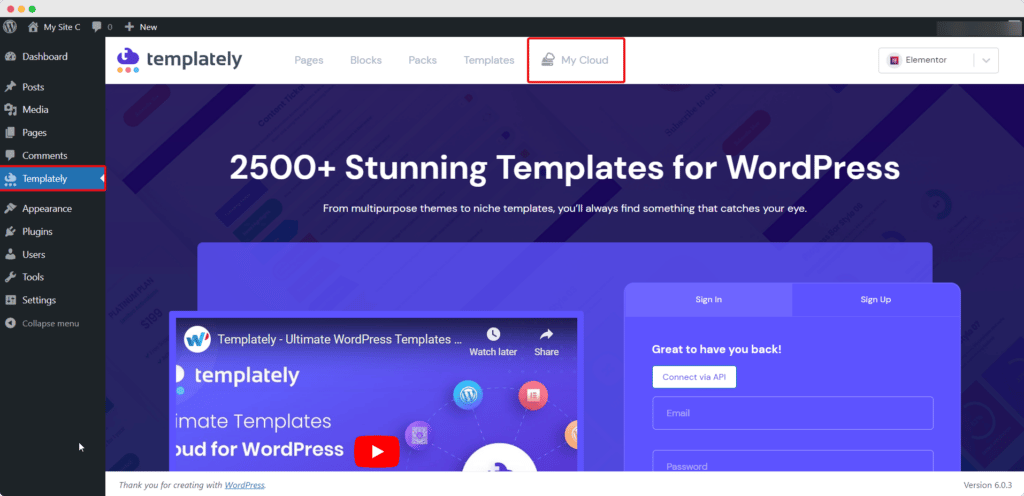 How To Configure Templately WorkSpace - Templately Documentations