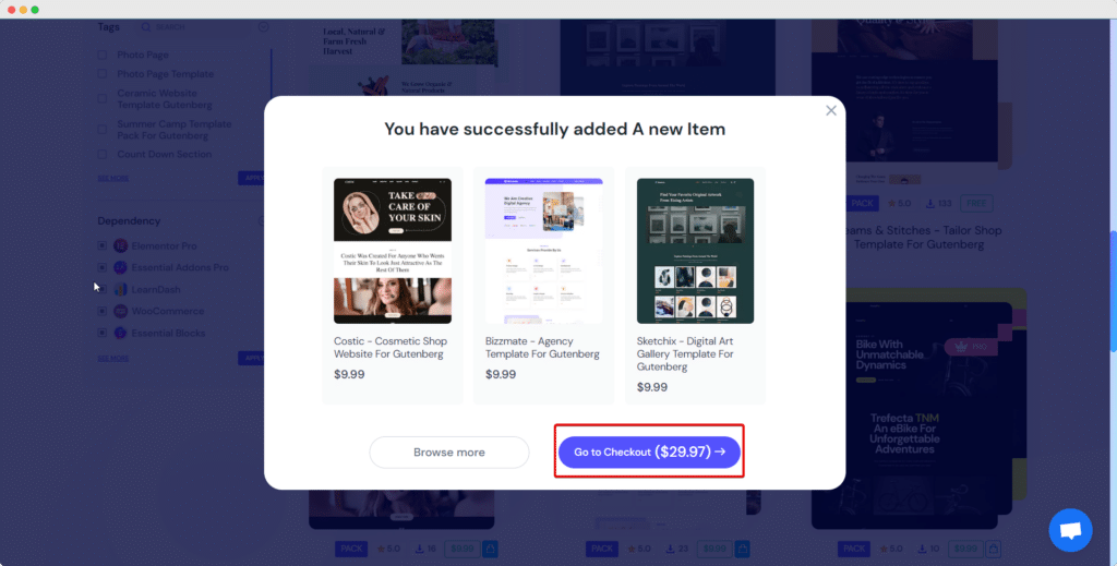 How To Purchase Template Packs Or Single Templates From Templately ...